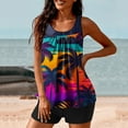 Mfyjkho Clearance Items Women Conservative Print Strappy Back Set Two