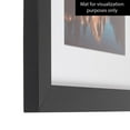 ArtToFrames 18x22 Inch Black Picture Frame, This Black MDF Poster Frame ...
