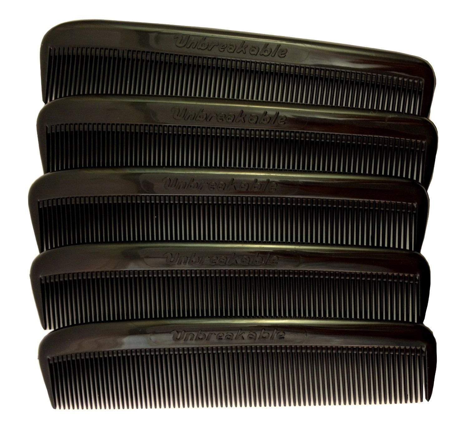 Set of 25 Clipper-mate Pocket Combs 5" All Fine Teeth - Walmart.com