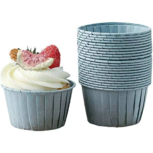 50pc Mini Cupcake Liners Small Muffin Liners Greaseproof Paper Baking ...
