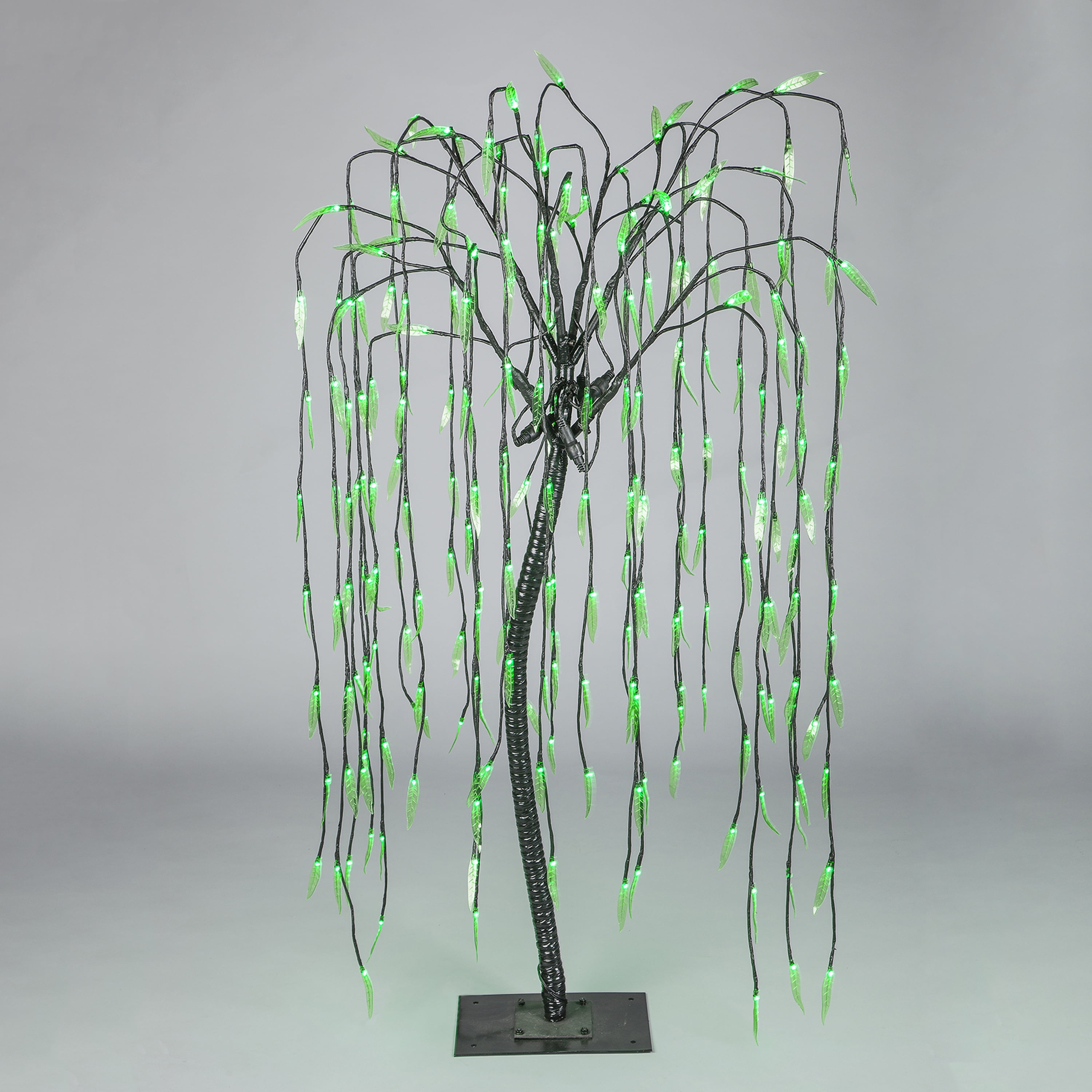 Gerson 5-Foot-Tall Electric Indoor/Outdoor Illuminated Willow Tree with ...