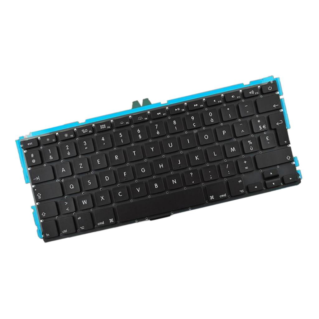 for 13" Laptop A1369 A1466 Full Keyboard+backlit , French, 290x150x5mm ...