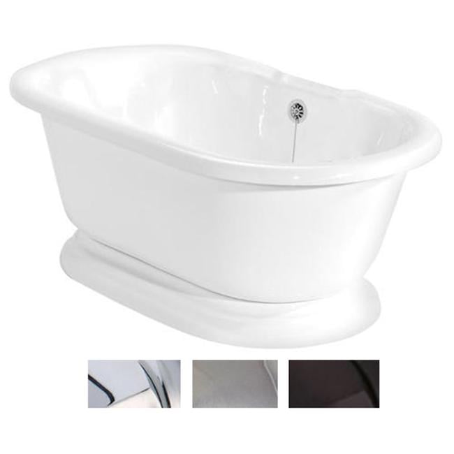 American Bath Factory T110A-OB Beacon Hill Bathtub no Faucet Holes ...
