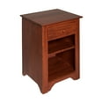 Renovators Supply End Tables Bedroom Cherry Stain Birch Shaker End Table Living Room - Walmart.com
