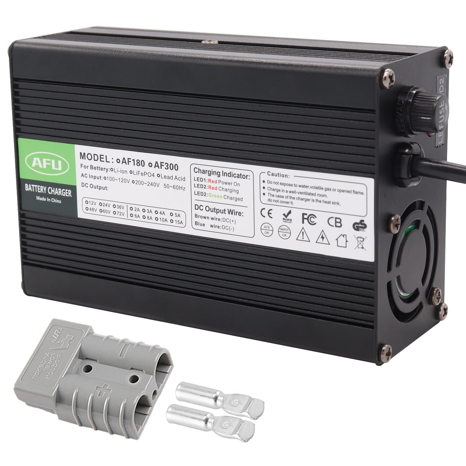 36V 5A Lead Acid Battery Charger Usd For 36V Lead Acid AGM GEL VRLA ...