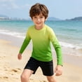 shoper Boys Rash Guard Long Sleeve Surf Shirt with UPF 50+ Sun ...