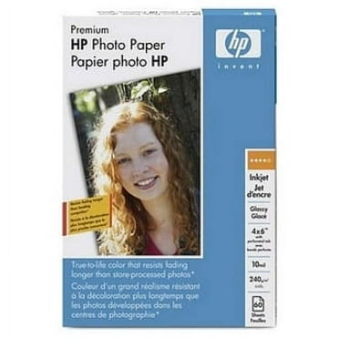 HP Everyday Glossy Photo Paper, 4x6in, Inkjet Friendly, for Picture ...