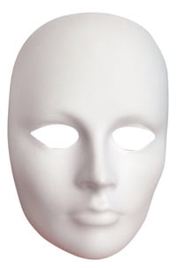 Creativity Street Plain Plastic Feminine Mask - Walmart.com