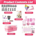 100+ Piece Cake Decorating Kit with Piping Bags & Icing Tips for Cakes ...