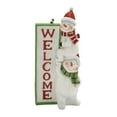 Scintillating Snowman Welcome Sign - Walmart.com