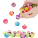 Elcoho 24 Pieces Glow in the Dark Bouncing Eyeballs Halloween Bright ...
