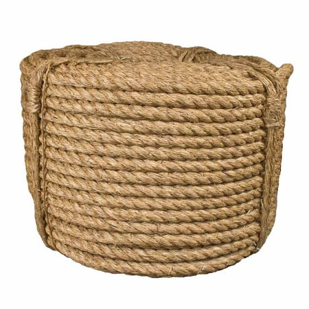 50 Ft Coil - Golberg 1.25" Natural Fiber 3 Strand Heavy Duty Hemp ...