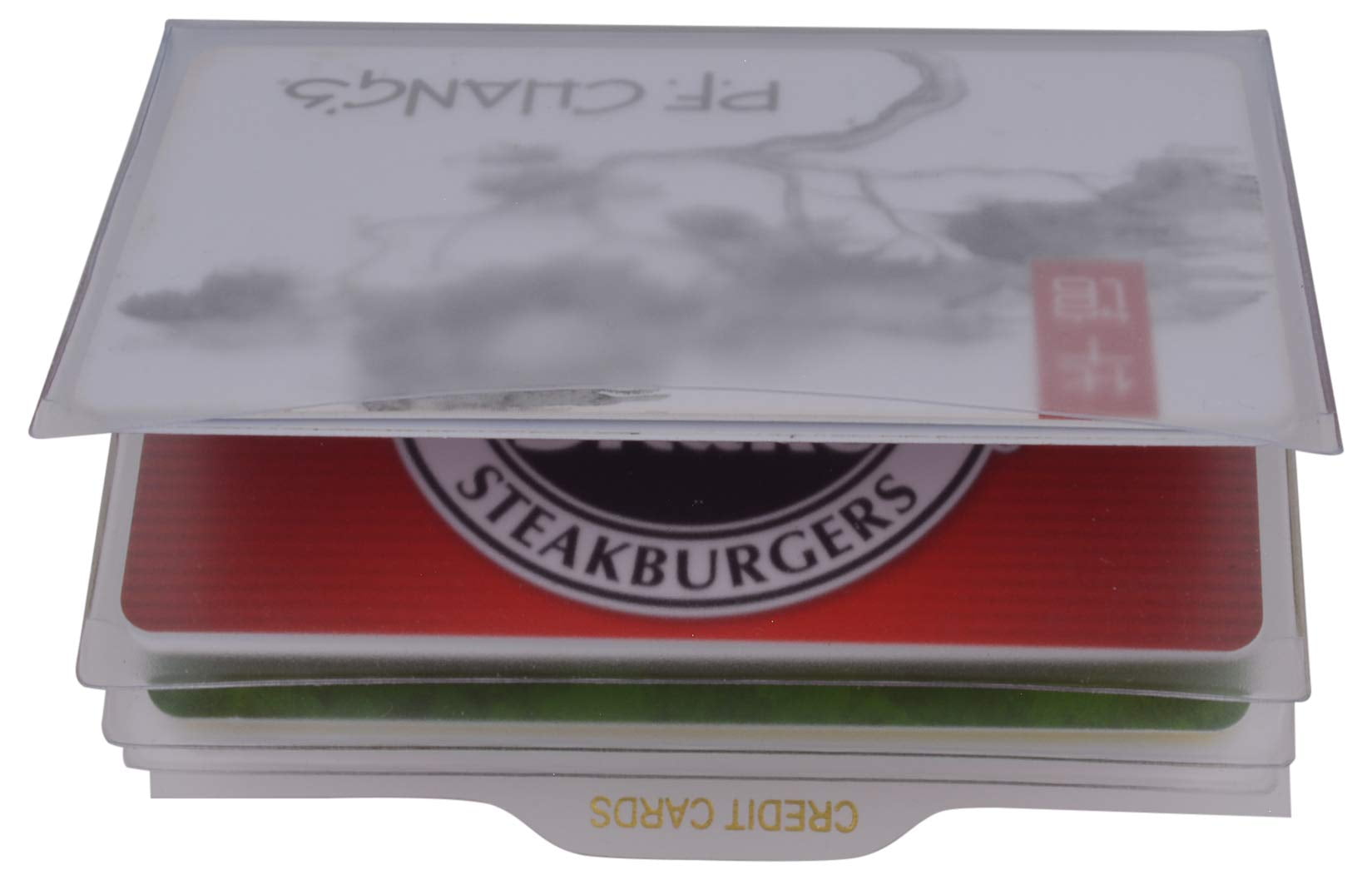 Amity Set of 2 Mini Wallet Windows Insert for Womens Ladies Trifold ...