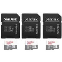 SanDisk Ultra 32GB Micro SDHC Memory Card, UHS-I Class 10, SD Adapter ...