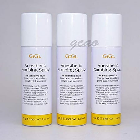 Gigi Anesthetic Numbing Spray 1.5 Ounce (44ml) (3 Pack) | Walmart Canada