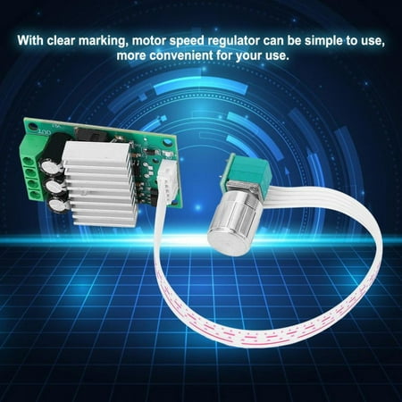 Cergrey Variable Speed Controller,PWM DC Motor Speed Governor ...