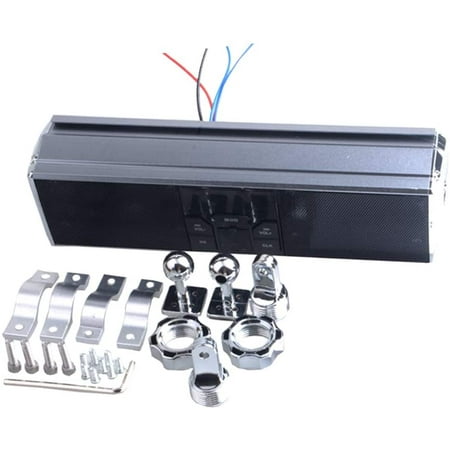 Waterproof Bluetooth Wireless Motorcycle Stereo Speakers Handlebar ...