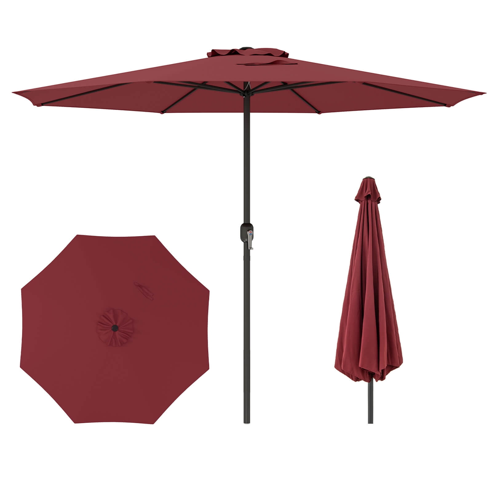 Click here for Costway 12 Ft Patio Umbrella Outdoor Market Umbrel... prices