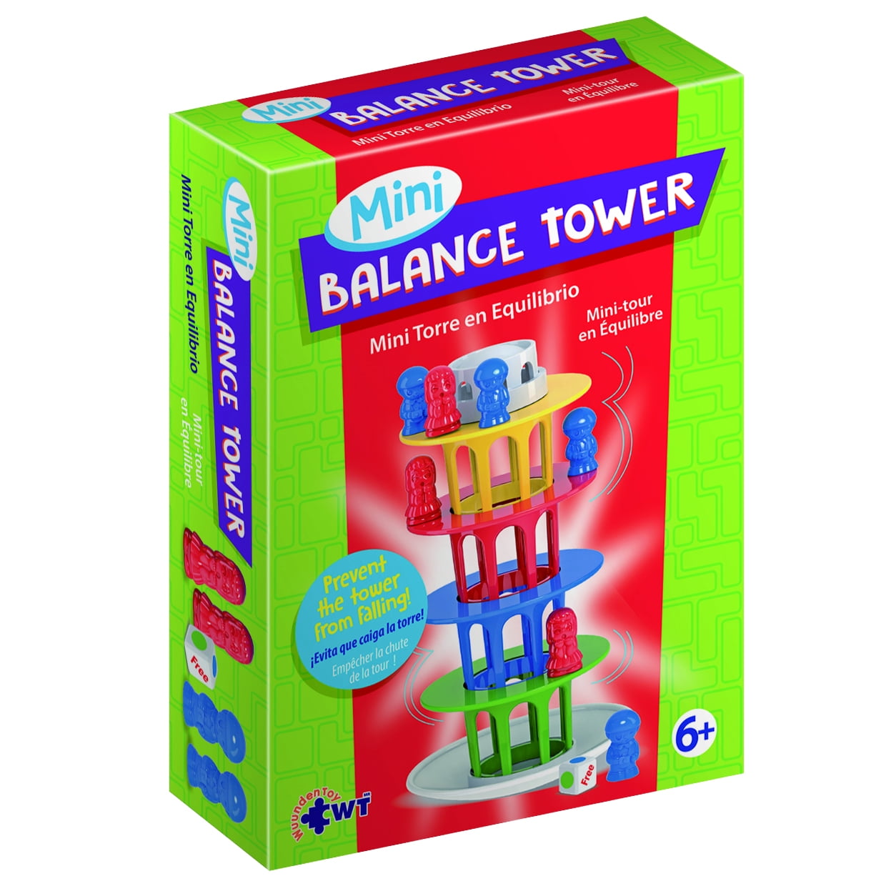 Balancing Tower Board Game Traveler Games by Wuundentoy - Walmart.com