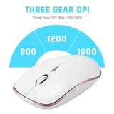 VicTsing 2.4G Wireless Silent Keyboard And Mouse Mini Multimedia Ultra ...