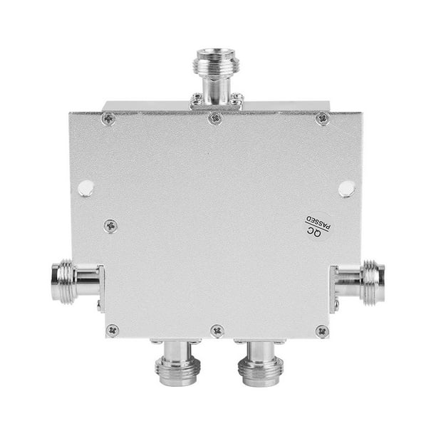 200W Cell Phone Splitter, Power Splitter, 50 Ohm /N 4-Way 800-2500MHz N ...