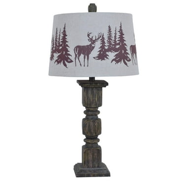 Augustine 36-Inch Table Lamp, Sand Grey - Walmart.com