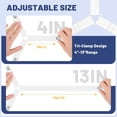 Adjustable Bed Sheet Straps, Elastic Fasteners with Metal Clips, Fitted ...