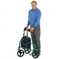 OasisSpace 3 Wheel Walker for Seniors - Lightweight and Foldable Three ...