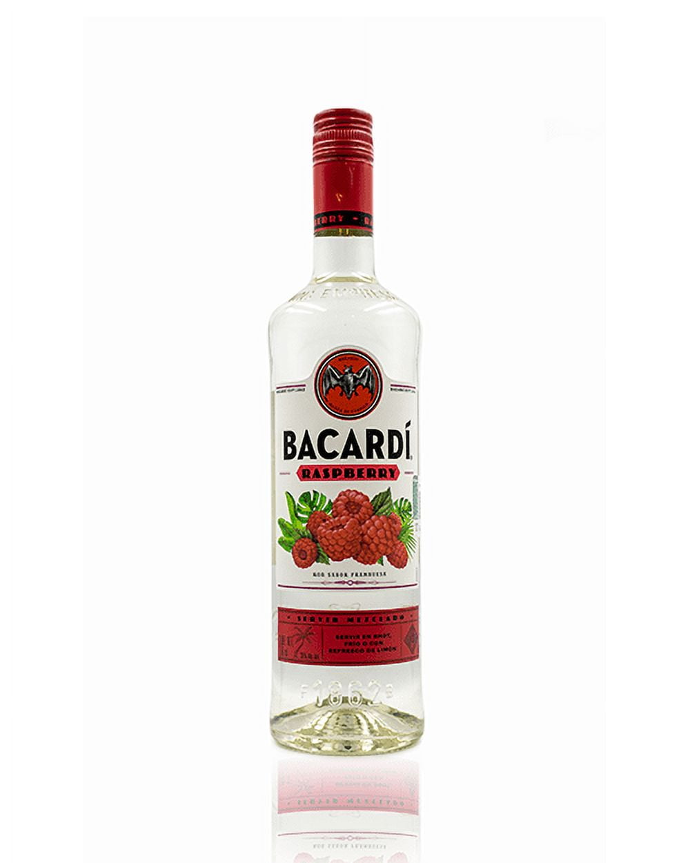 PACK DE 6 RON BACARDI RASPBERRY 750ML | Walmart en línea