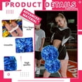 Cheerleading Poms 8 Pack, Handheld Cheerleading Pompoms for Basketball ...