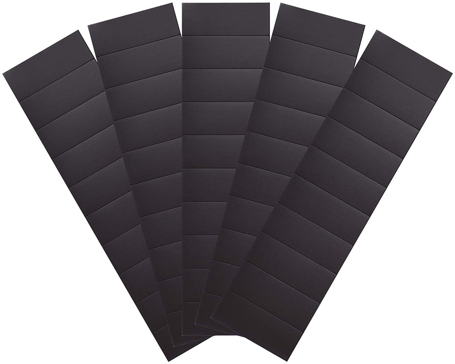 50 Pieces Self Adhesive Magnetic Rectangles Self-Adhesive Magnetic ...