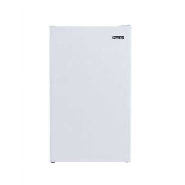 Magic Chef 3 Cubic Foot Upright Freezer, Stainless Steel, Right Opening ...