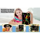 Scratch Paper Art Notebooks - Rainbow Scratch Off Art Kits for Kids ...