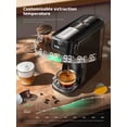 6in1 Capsule Coffee Machine Hot/Cold Multiple Espresso Cafetera ...