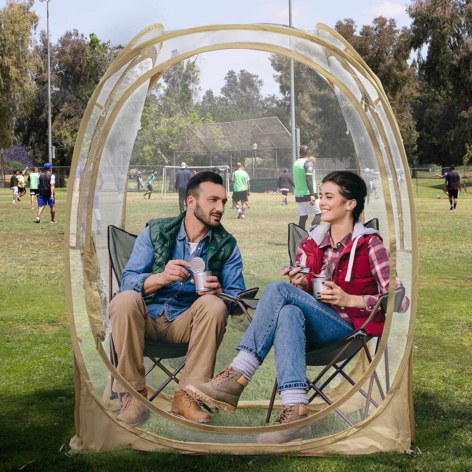 Sports Tent Weather Pop Up Pod Shelter 2 person - Walmart.com