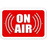 Microphone Recording Streaming Broadcasting Singing Radio Podcast Sign ...