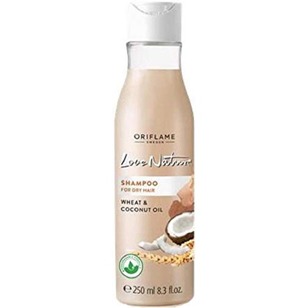 Oriflame Love Nature Shampoo For Dry Hair Wheat And Coconut Oil 250ml