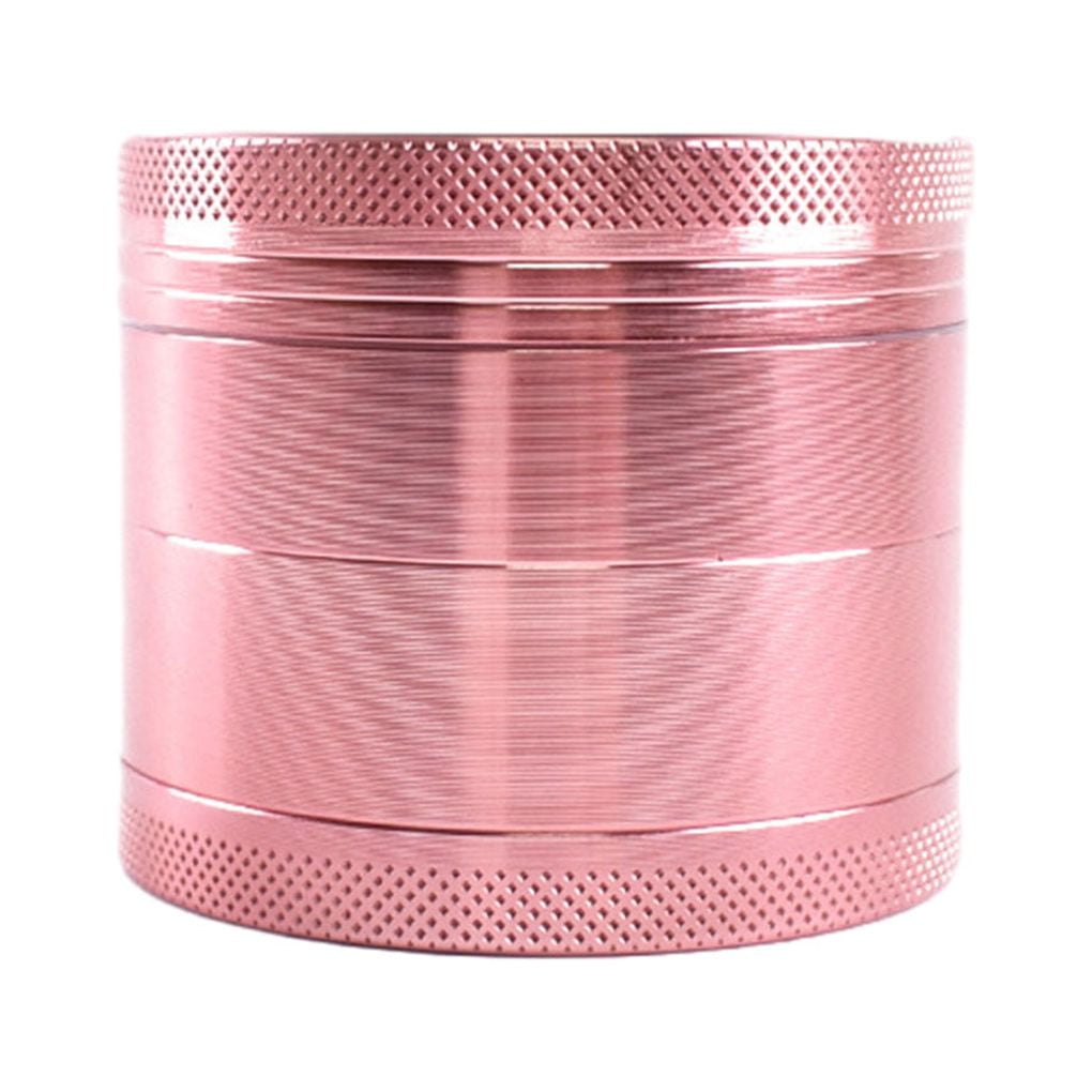 Naiovety Molinillo de hierbas fácil y seguro de color rojo rosa para ...