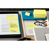 Post-it Super Sticky Lined Notes, 4" x 6", Canary Yellow, 3 Pack ...