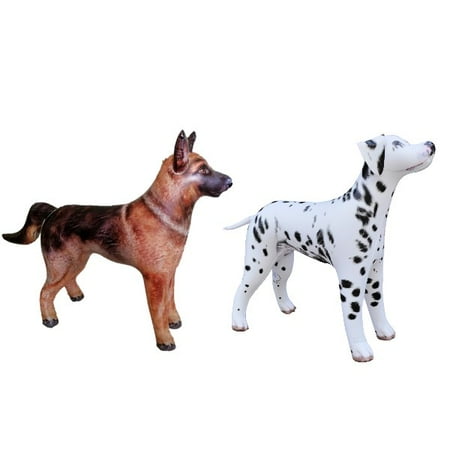 Jet Creations - Inflatable Shepherd Dalmatian Dog Animal Toy Party Gift ...