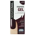 SensatioNail Express Gel Nail Polish (Red), I'm so Bord-eaux, 0.33 fl ...