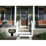 "Reflective Dibond Aluminum Private Property No Trespassing 15""X12 ...
