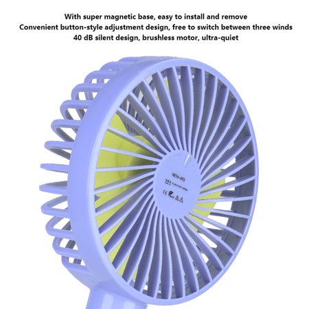 Mini Personal Fan, Folding Electric Fan, Three-speed Wind Sewing ...