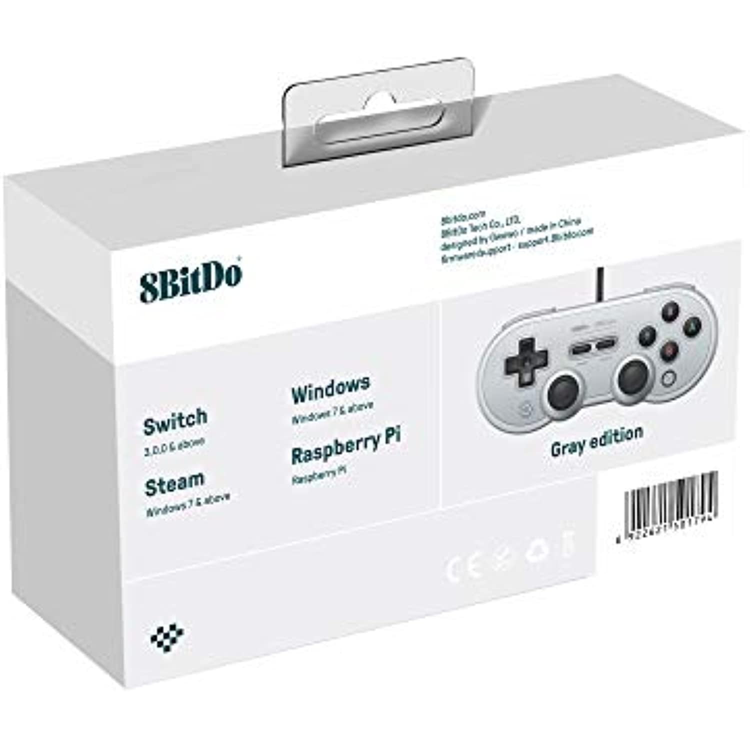 Buy 8Bitdo Sn30 Pro Usb Wired Gamepad For Switch, Windows & Raspberry Pi(Gray Edition) Online at ...