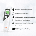 Mobi, DualScan Bluetooth Thermometer, RRK150, Forehead & Ear - Walmart.com