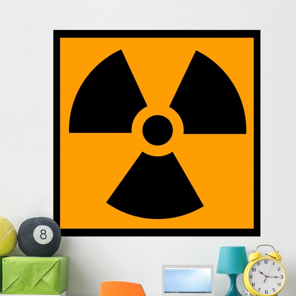 Chemical Signs Radioactive Wall Decal by Wallmonkeys Peel and Stick ...