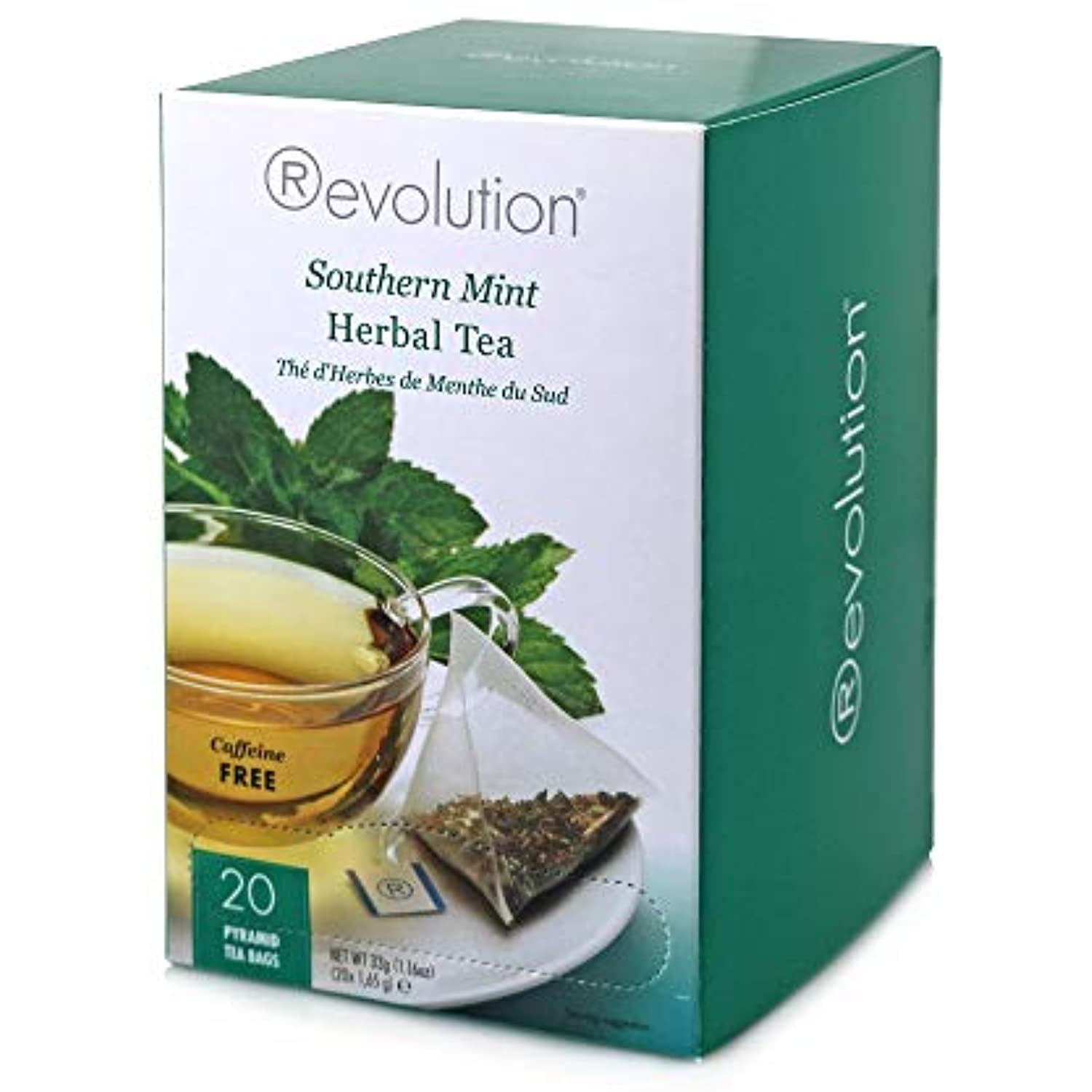 Revolution Tea - Mesh Infuser Full Leaf Tea - Southern Mint - Herbal ...