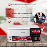 Epson EcoTank 8500SE Supertank Photo Printer (White) - Walmart.com