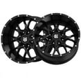 Dropstars 645B 20x9 5x127/5x139.7 +00et Satin Black Milled Wheel 2017 ...