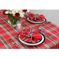 Design Imports Tango Red Plaid Tablecloth 60 X 120", Seats 10-12 ...